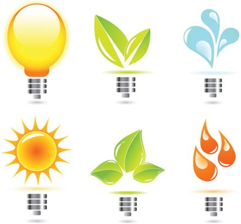 크리 에이 티브 조명 아이콘 벡터 Eps Uidownload