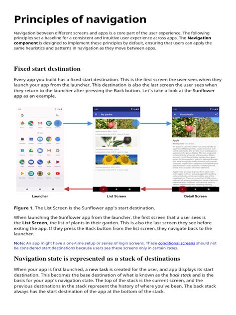Week 7 Navigation In Kotlin Pdf Mobile App Android Operating System