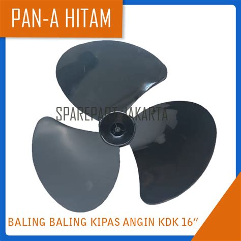 Jual Baling Baling Pan 16 Acrylic Hitamdus Shopee Indonesia