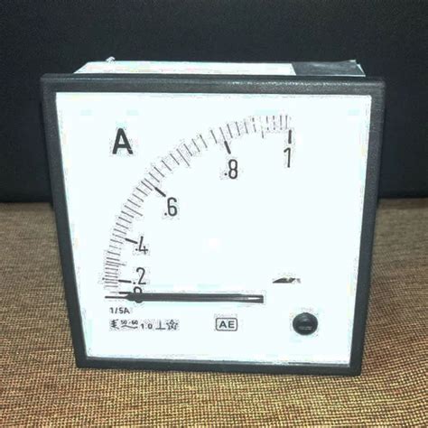 Single Ae 1a Analog Ac Ammeter For Industrial Dimension 96x96mm At ₹ 400 Piece In Pimpri