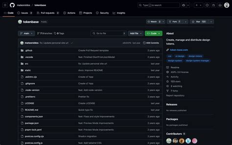 tokenbase create manage and distribute design tokens fountn