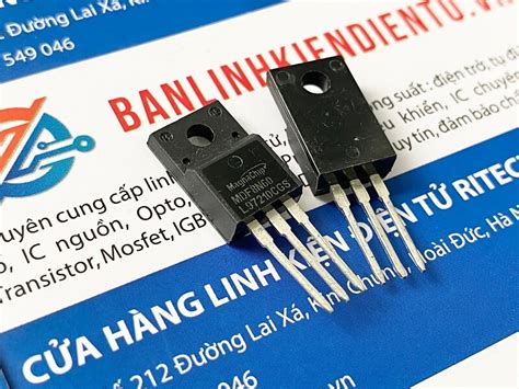Mdf8n60 Mosfet Kênh N 8a 600v To 220f