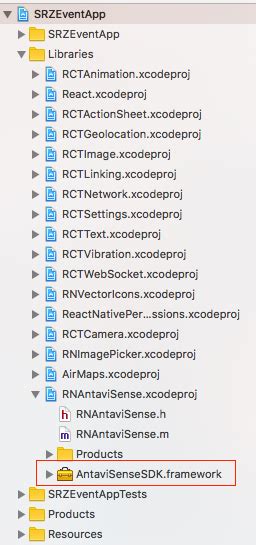 Ios Xcode Embed Framework In React Native Module Without Modifying