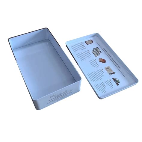 Rectangle Cookie Biscuit Tin Box Cookies And Biscuit Chocolate Tin