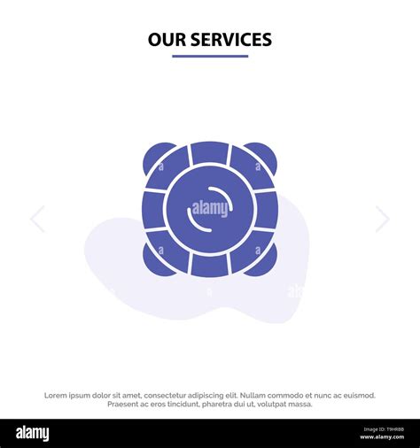 Our Services Protection Safety Support Float Solid Glyph Icon Web