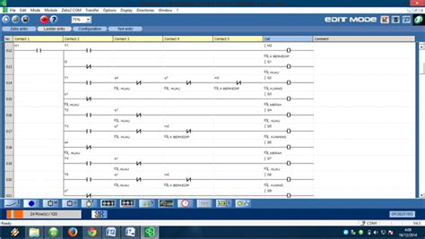 Membuat Traffic Light 3 Simpang Menggunakan Aplikasi Plc Zelio