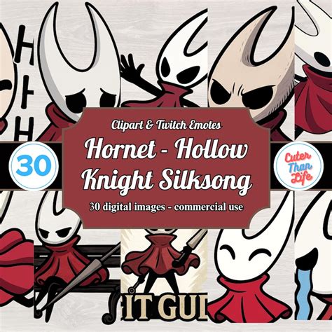Hornet Silksong Png Etsy