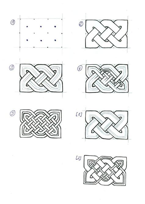 Celtic Knot Drawing Patterns