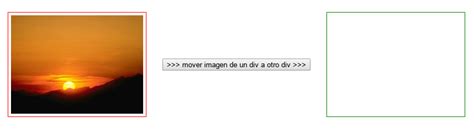 Código De Jquery Mover Una Imagen De Un Div A Otro Div Con Jquery