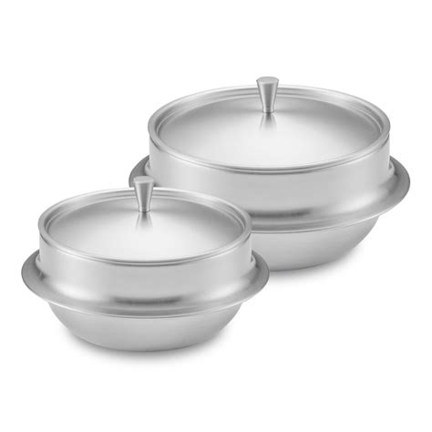 무료별도배송 쿡에버 통3중 아르누보 뚝배기 2종 세트 꽃마usa