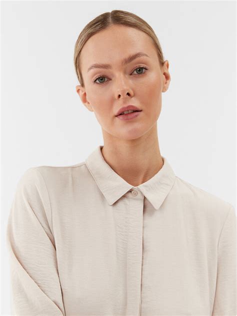 Vero Moda Kasdieninė Suknelė Inge 10293730 Smėlio Regular Fit Modivolt