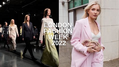 I Got Invited To London Fashion Week 2022 Izzy Bisges Youtube