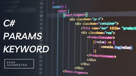 C Params Keyword Explained YouTube