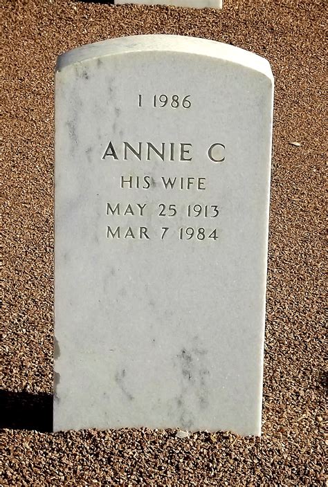Annie C Hughes Blackey 1913 1984 Find A Grave Memorial