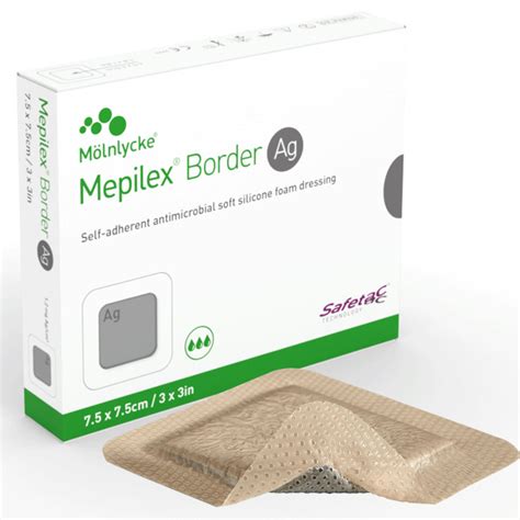 Mepilex® Border Ag Dressing Trugrade Medical Supplies