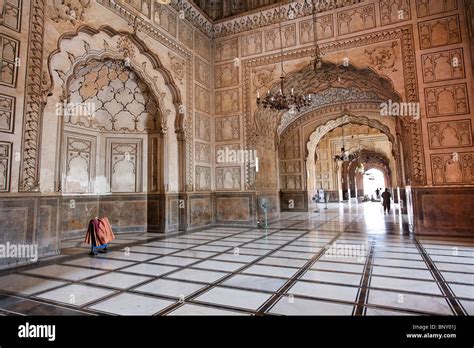 Inside Badshahi Mosque
