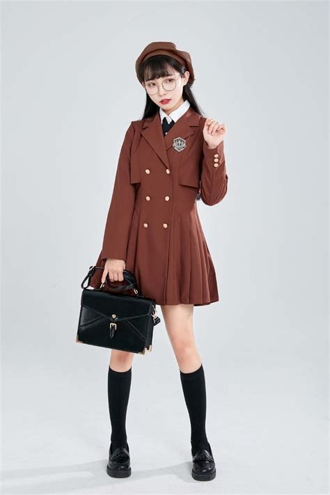 Японская школьница Школьная одежда для девочек Наряды Модели