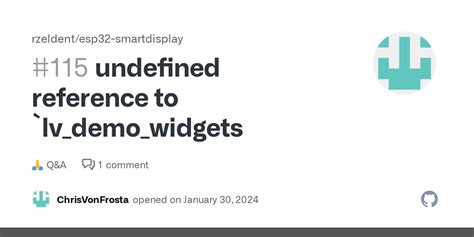 undefined reference to `lv demo widgets · rzeldent esp32 smartdisplay