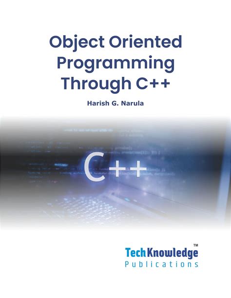 Object Oriented Programming Through C Techknowledge Publications