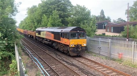 Class 66 66846 Colas Rail Freight Youtube