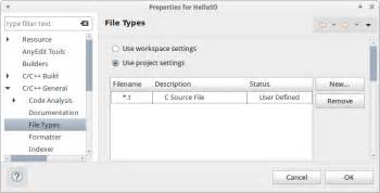 File Extension Is Ecplise Cdts Indexer Limited To The Common