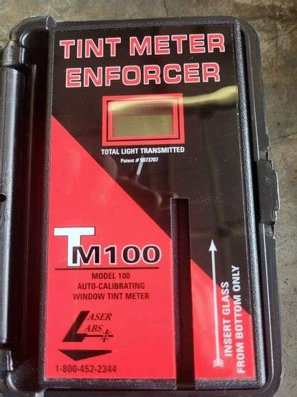 Laser Labs Tint Meter Model Tm100 Elco Auctions
