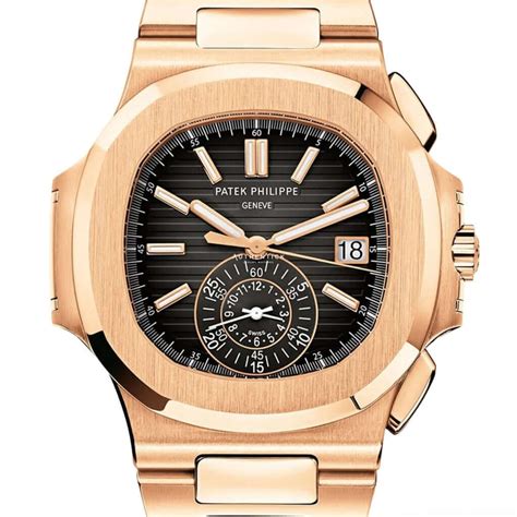 Patek Philippe Nautilus Chronograph Rose Gold 59801r 001