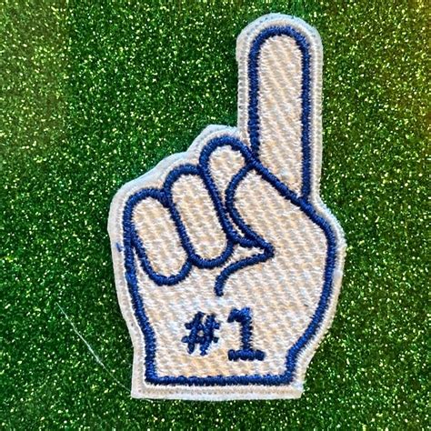 Number 1 Foam Finger Etsy