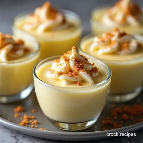 The Proper Pudding Cup Creamy Dreamy Individual Crock Recipes