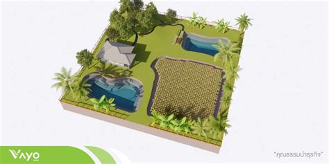 แบบมาตรฐาน โคก หนอง นา โม เดล ขนาด พนท ไร วาโย ฟารม ศนย