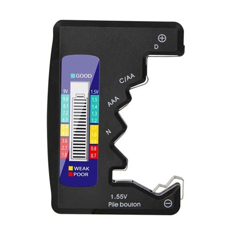 Digital Lithium Battery Capacity Tester Universal Test Checkered Load Analyzer Display Check AAA
