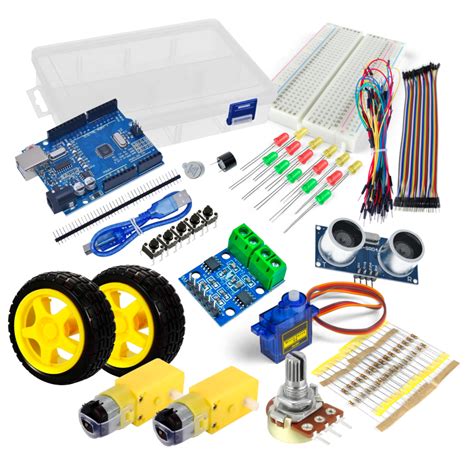Kit Arduino Básico Com Arduino Mega Loja Vida De Silício