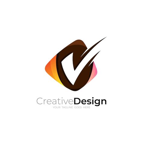 Premium Vector Abstract Check Logo With Simple Design Modern Logos