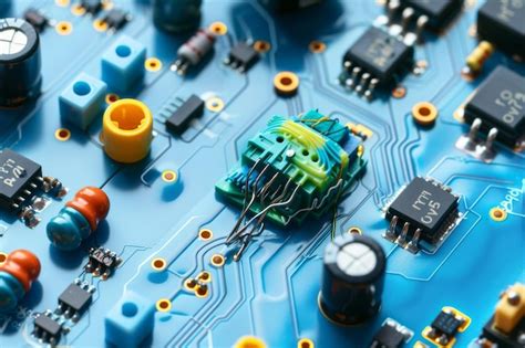 Premium Photo Ai Microchip On A Circuit Board Showcasing Advanced Artificial Intelligence