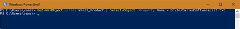 How To Get A List Of All Software Installed On Windows