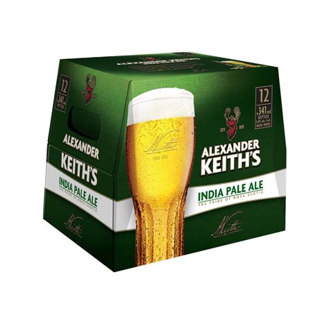 Alexander Keiths Ipa 12 X Bottle 341 Ml The Beer Store
