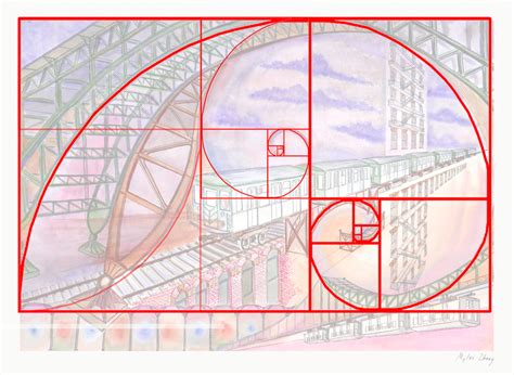 Golden Rectangles Superimposed Myles Zhang