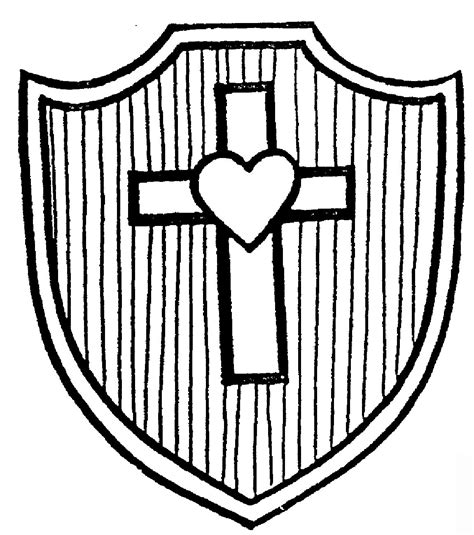 Shield Of Faith Coloring Page ~ Coloring Pages