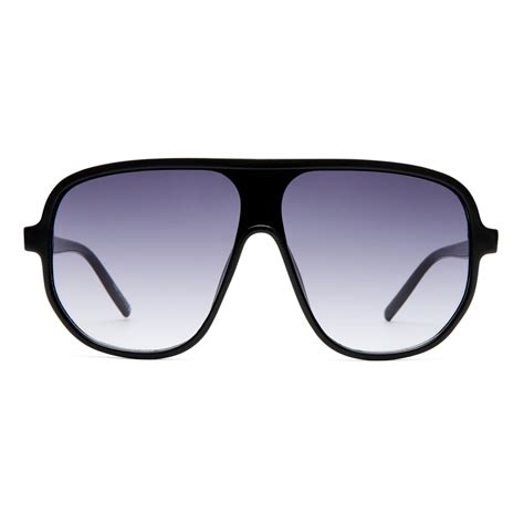 Aire Hydrus Black Uni Sex Aviator Sunglasses Eyewear Index
