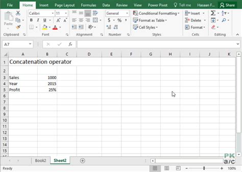 Understanding Excel Operators Guide KINGEXCEL INFO