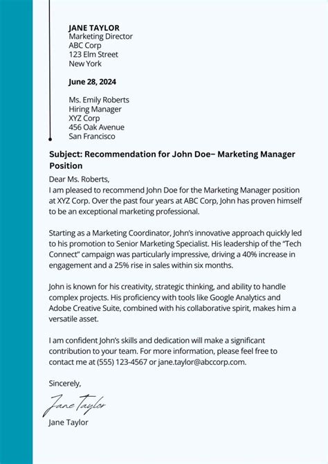 How To Write A Reference Letter With Examples And Templates