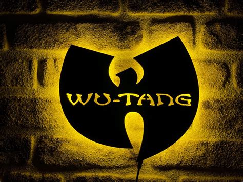 Wu Tang Led Sign Wu Tang Wall Art Wu Tang Wall Sign Wu Tang Wall