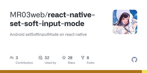 Github Mr03webreact Native Set Soft Input Mode Android