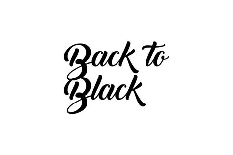 Back To Black Font Free Font Download Back To Black Font Free Font Download