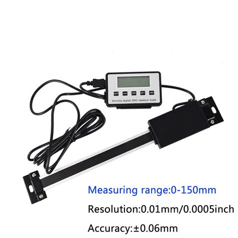 External LCD Display Digital Linear Scale DRO Magn Grandado