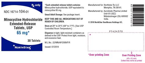 Minocycline Extended Release Tablets Fda Prescribing Information Side Effects And Uses