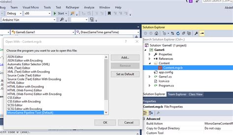 C Monogame Windows Opengl Project Could Not Load Asset As Non