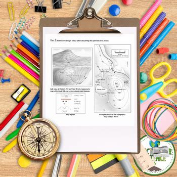 Topographic Maps Lab By Spectacular Science TPT