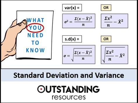 Standard Deviation Formula Standard Deviation From The Ground Up