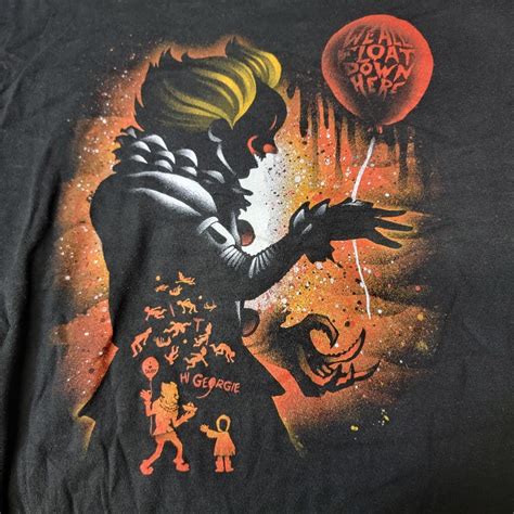 IT Pennywise We All Float Down Here T Shirt 2x Depop